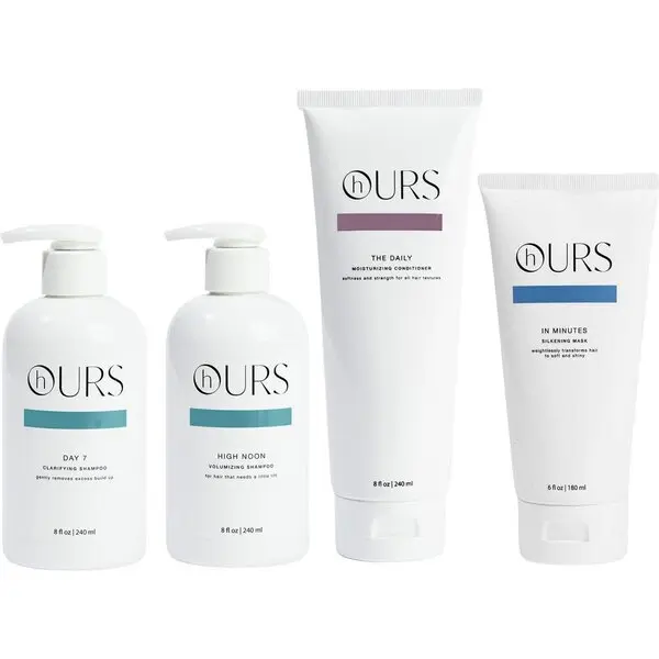 HOURS HAIRCARE Weekly Routine For Volume + Moisture Set - None