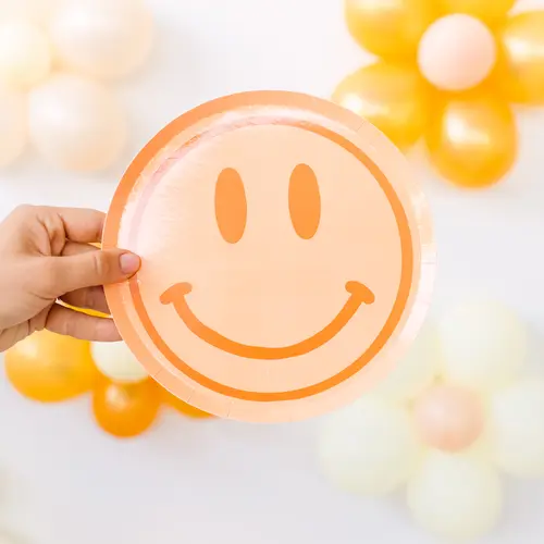 JOLLITY & CO Peace & Love Smile Dessert Plates