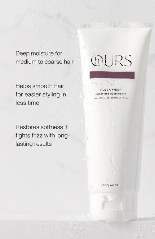 HOURS HAIRCARE Sleek Week Smoothing Conditioner - 8 Oz