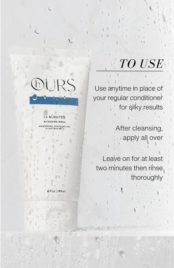HOURS HAIRCARE In Minutes Silkening Mask - 32 Oz