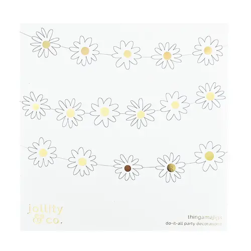 JOLLITY & CO Peace & Love Daisy Thingamajigs - Assorted Pre-pack