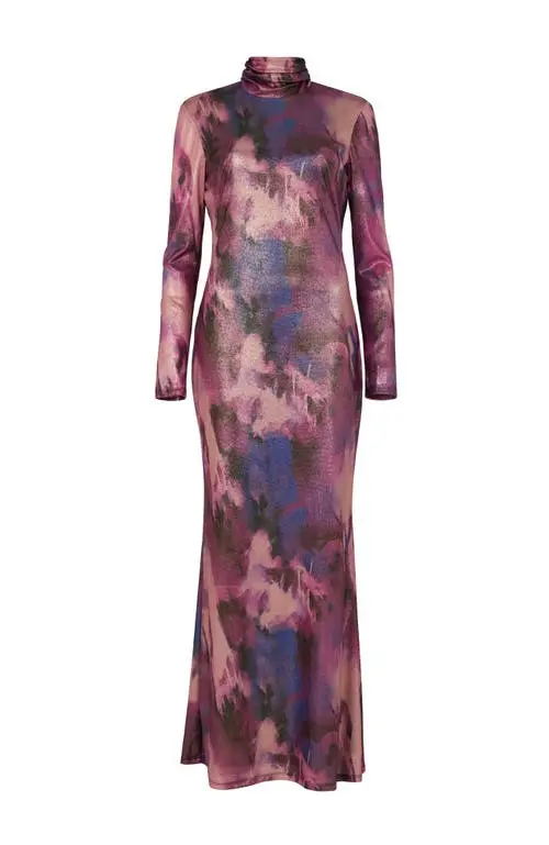 DASKA Araa Maxi Dress - Purple