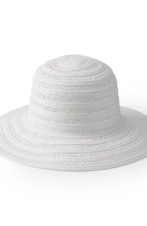 LANDS' END Panama Hat - White