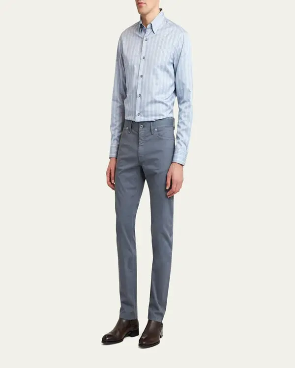 Brioni Five-pocket Pants - Gray