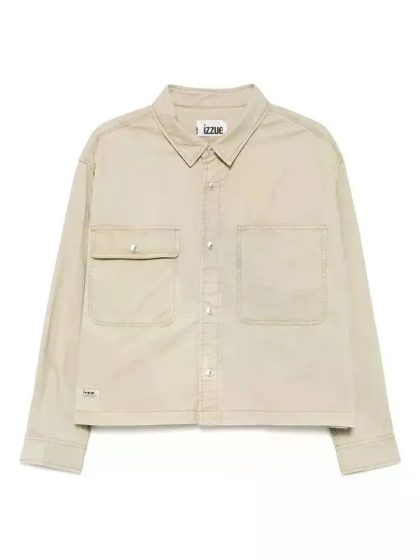Izzue Long-sleeved Shirt - Neutrals