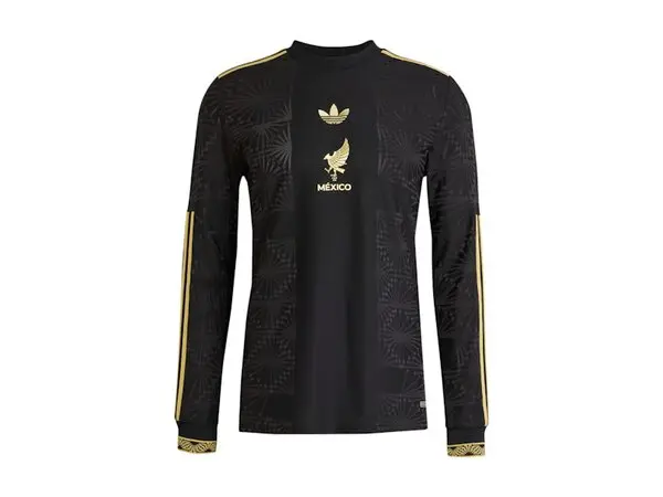 Adidas Mexico Long Sleeve Jersey - Black