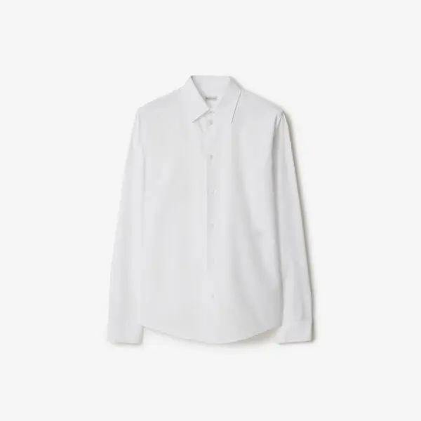 Burberry Cotton Formal Shirt - White