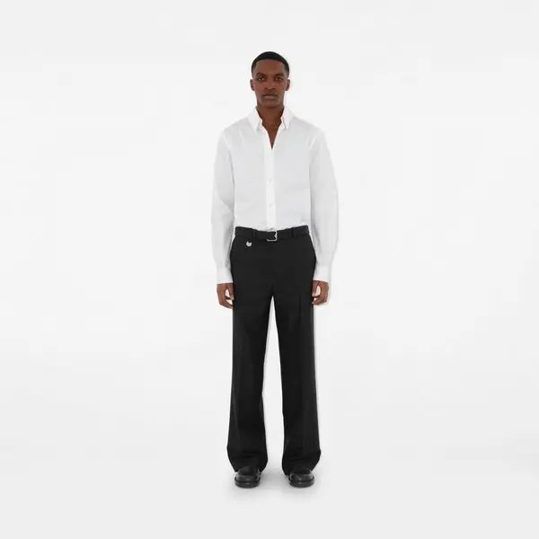 Burberry Cotton Formal Shirt - White