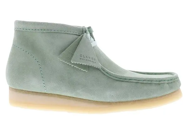Clarks Originals Wallabee Boot - Light Green