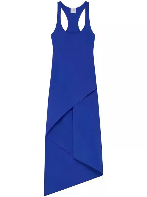 COURREGES Infinity Midi Dress - Blue