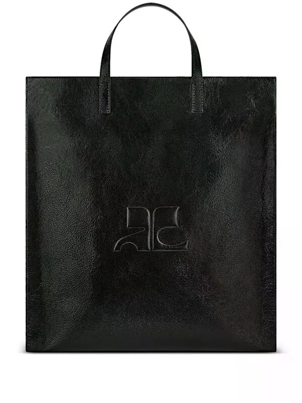 COURREGES Naplack Tote Bag