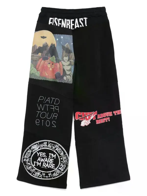 MARINE SERRE Regenerated Graphic Track Pants