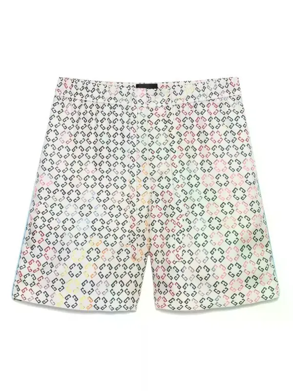 Givenchy Logo-print Shorts - Neutrals