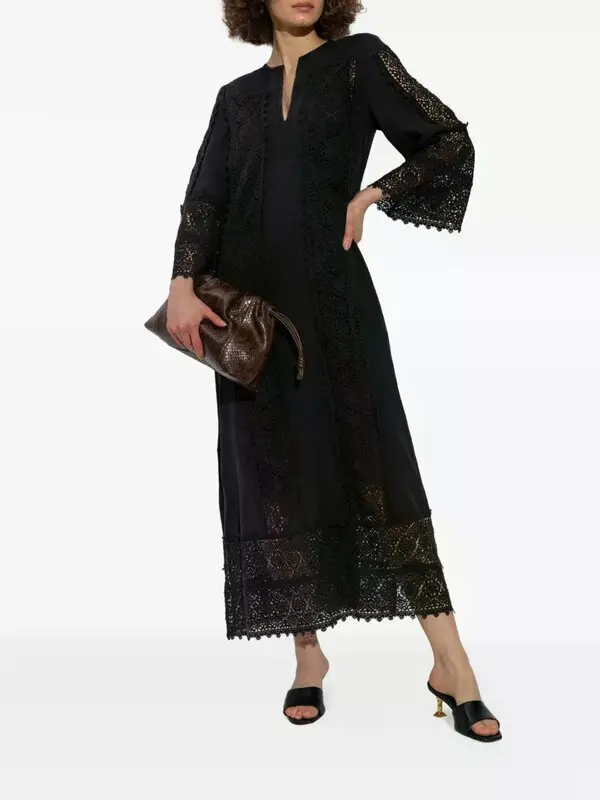 BY MALENE BIRGER Lace-panel Midi Dress
