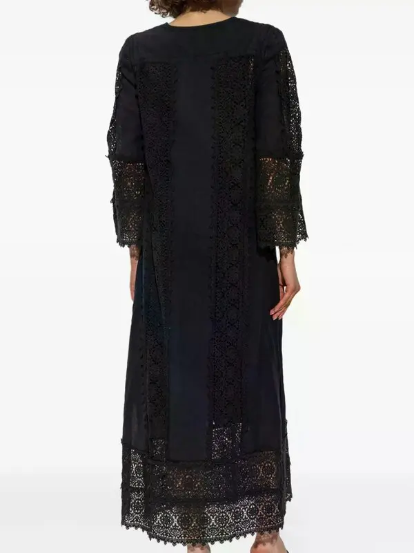 BY MALENE BIRGER Lace-panel Midi Dress