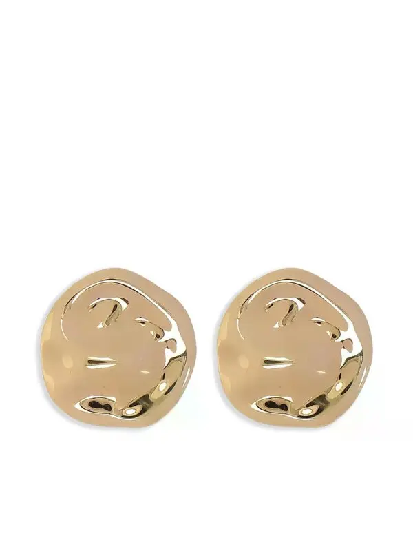 Federica Tosi Sculptural Stud Earrings - Gold