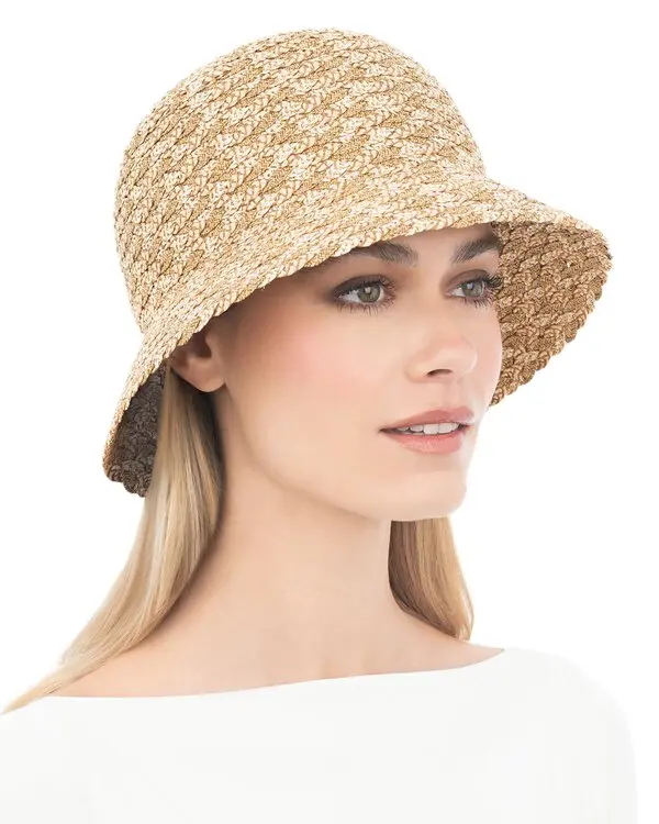 Eric Javits Woven Pith Bucket Hat