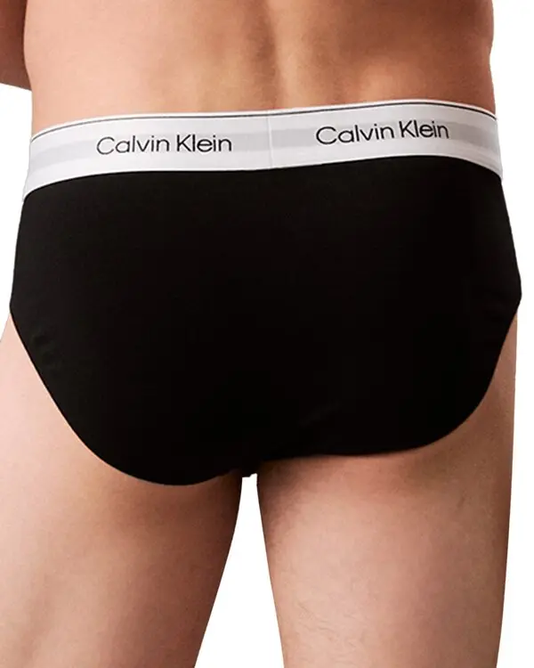 Calvin Klein Hip Briefs, Pack Of 3 - Black