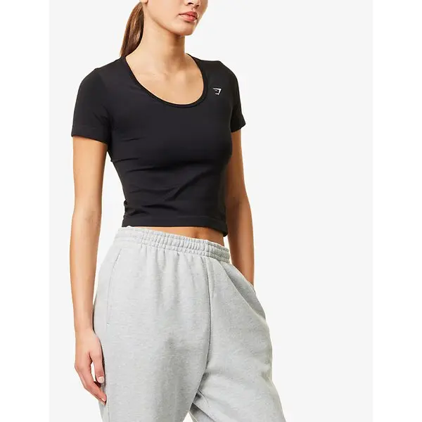GYMSHARK Everyday Seamless Short-sleeve Jersey T-shirt