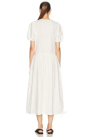 DEIJI STUDIOS Draw Hem Midi Dress