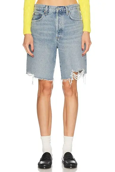 AGOLDE Indra Denim Shorts