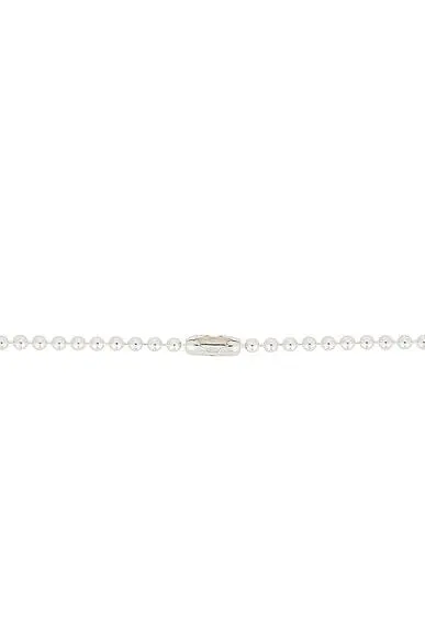 MAPLE Star Chain Necklace In Sterling Silver