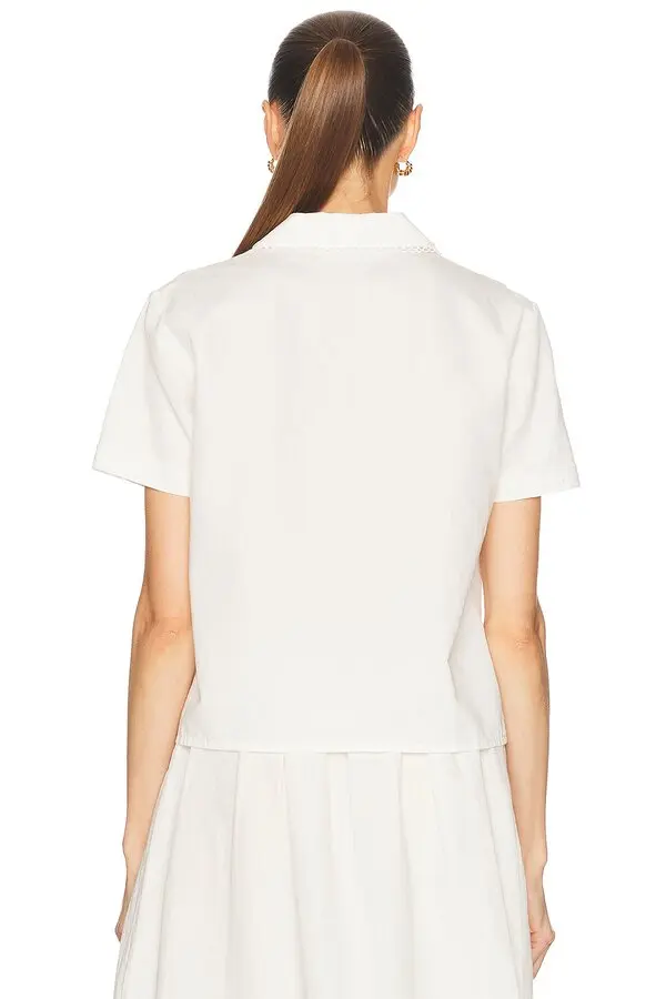 Miu Miu Button Up Top