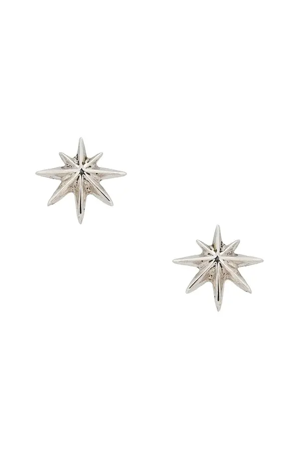 MAPLE Hempstar Earrings - Silver 925