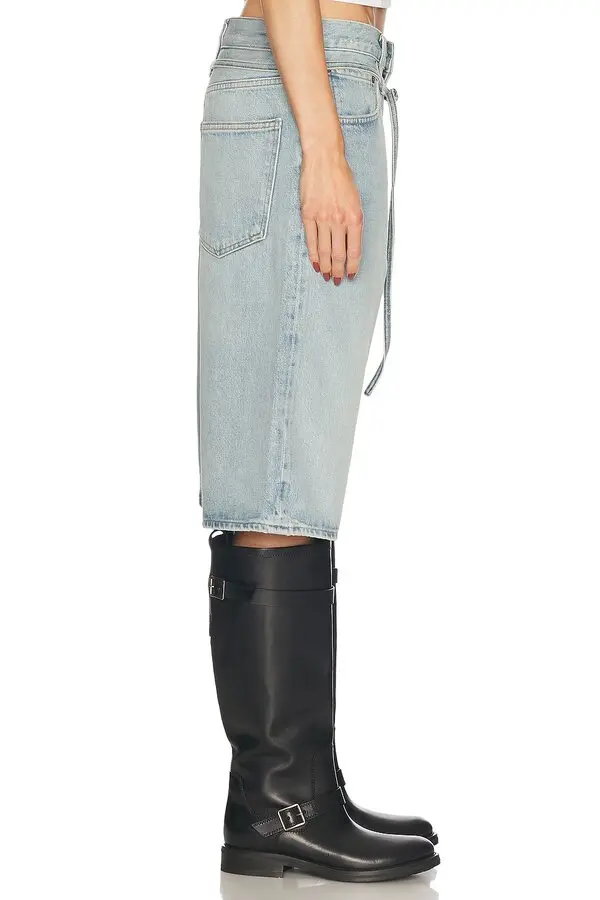 AGOLDE Emmi Denim Short