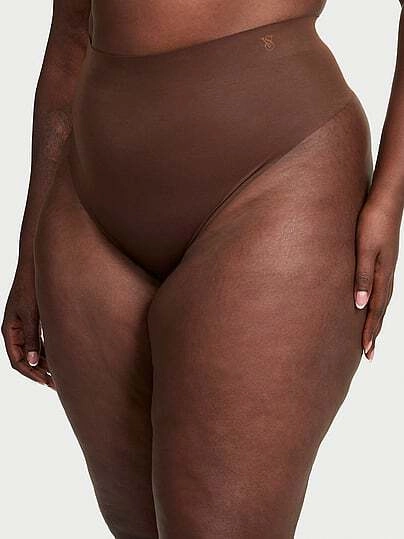 Victoria's Secret Shapewear Victoria Sheersmoothing™ High-waist Thong Panty - Brown
