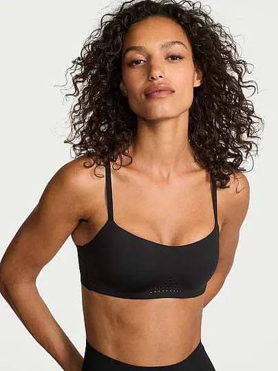 Victoria's Secret Vsx Featherweight™ Light Balconette Sports Bra - Black