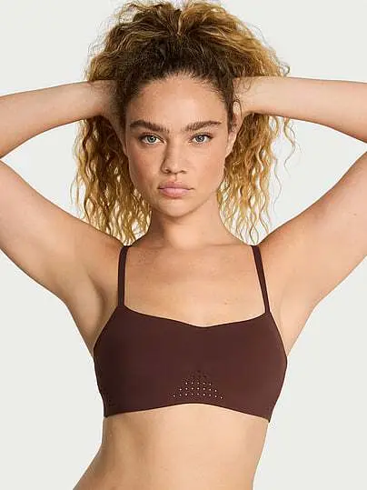 Victoria's Secret Vsx Featherweight™ Light Balconette Sports Bra - Brown