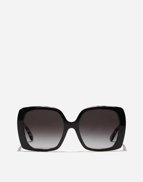 Dolce & Gabbana Allure Sunglasses - Black On Zebra