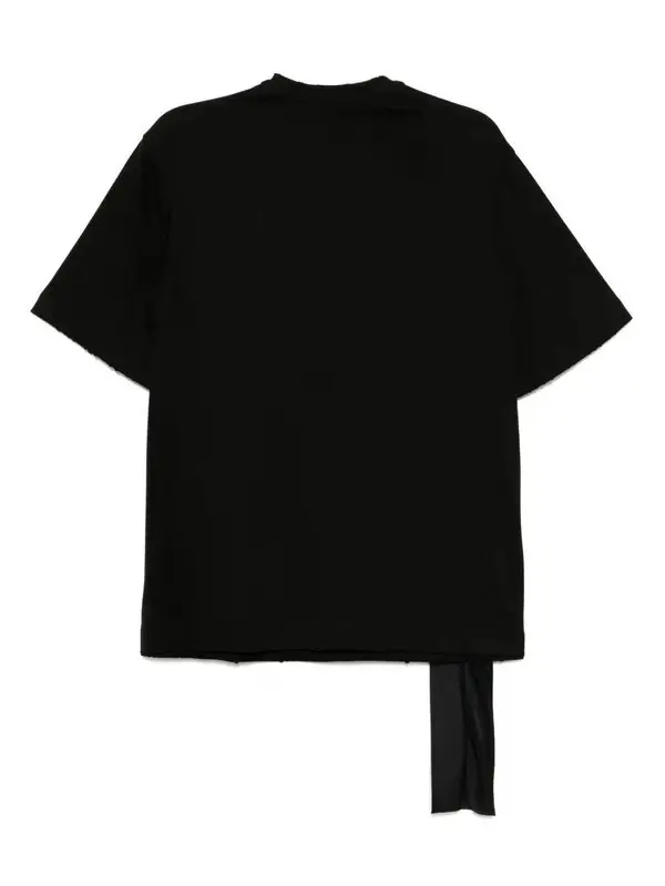 JNBY Bow-embellished T-shirt - Black