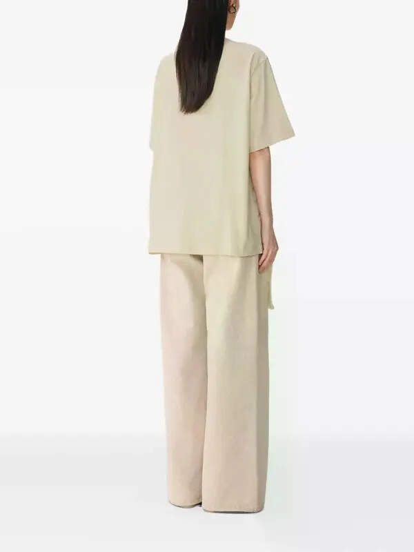 JNBY Bow-embellished T-shirt - Neutrals