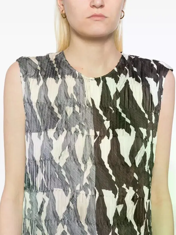 JNBY Patterned Sleeveless Dress
