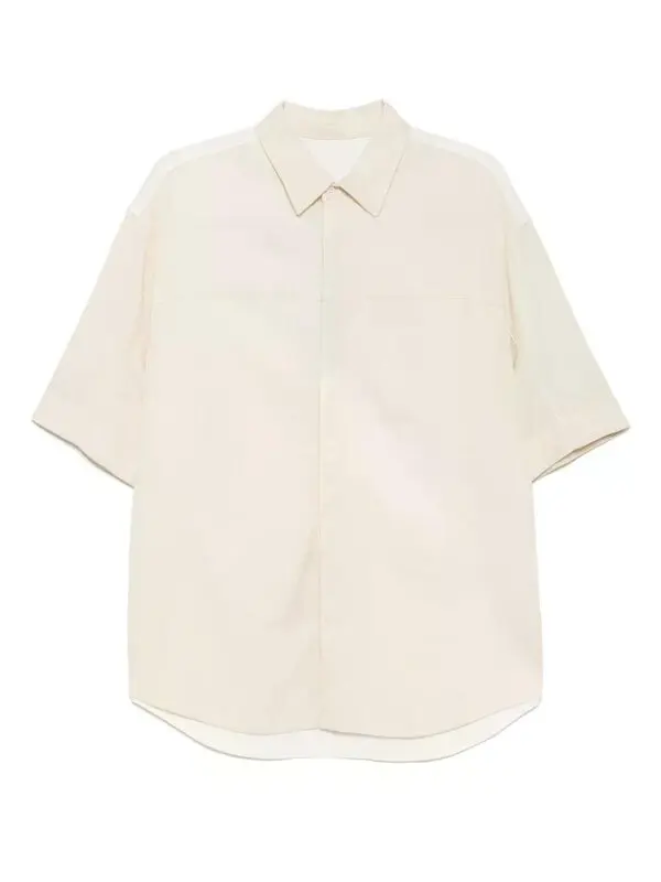 CROQUIS Short-sleeved Shirt - Neutrals