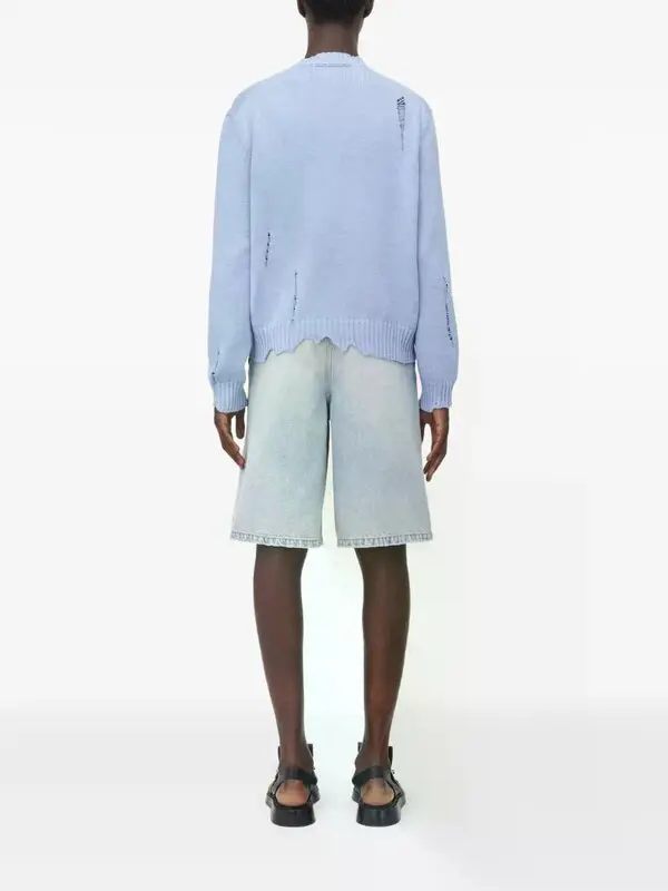 Alexander McQueen Cotton Shorts - Blue