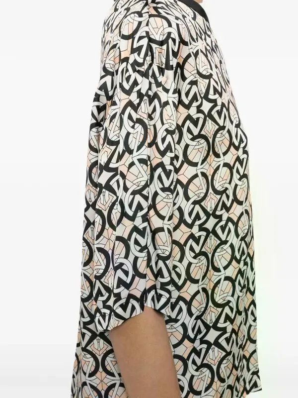 Zuhair Murad Subtitle-printed Charmeuse T-shirt