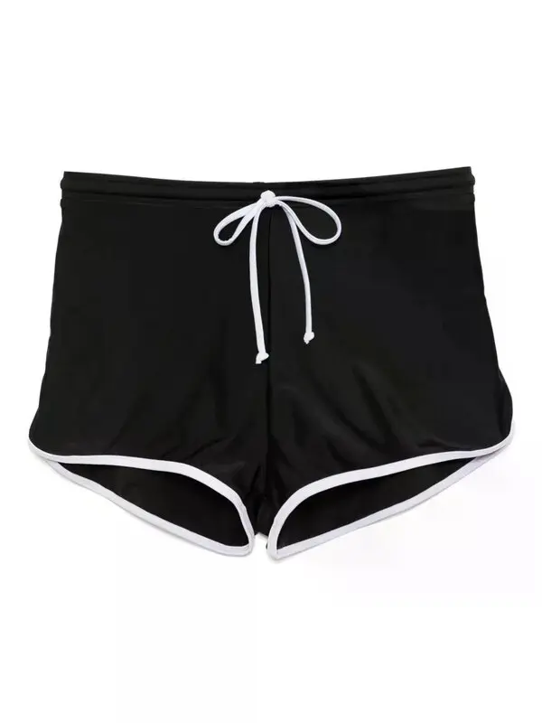 DUSKII High-waisted Surf Shorts - Black