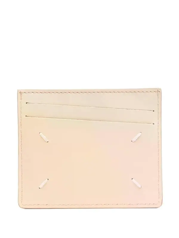 MAISON MARGIELA Four Stitches Cardholder - Neutrals