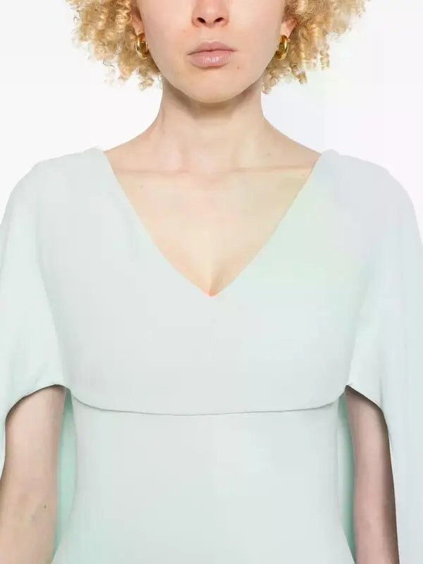 Solace London Morgan Maxi Dress - Green