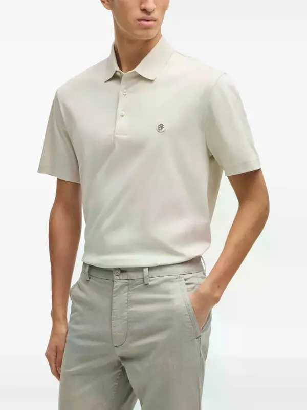 BOSS Double Monogrammed Polo Shirt