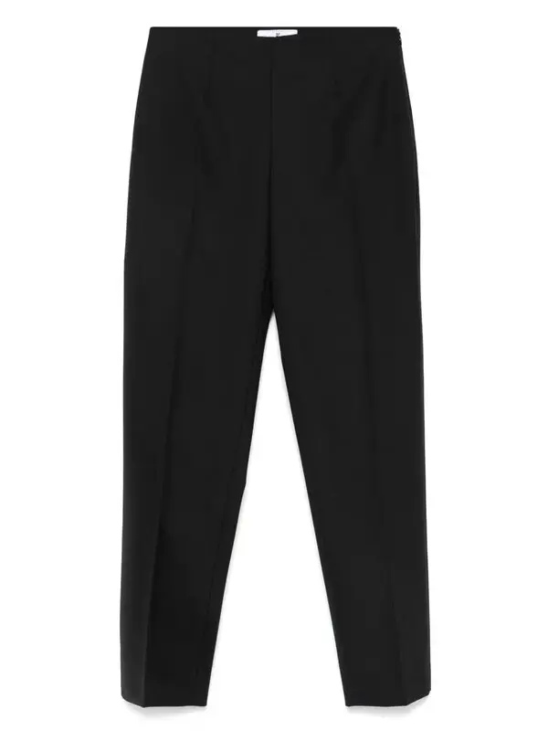 PT TORINO Cropped Trousers - Black