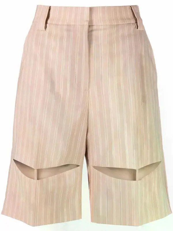 KRIZIA Pinstriped Bermuda Shorts