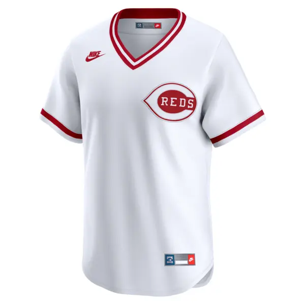Nike Cincinnati Reds Cooperstown Dri-fit Adv Mlb Limited Jersey - White