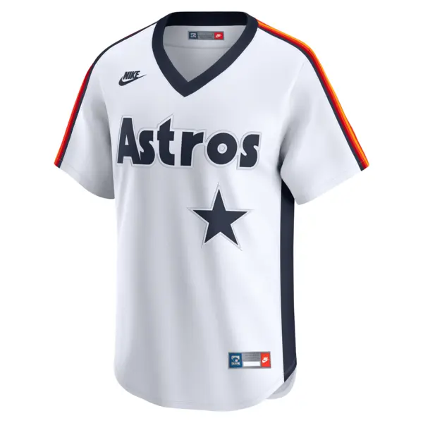 Nike Houston Astros Cooperstown Dri-fit Adv Mlb Limited Jersey - White