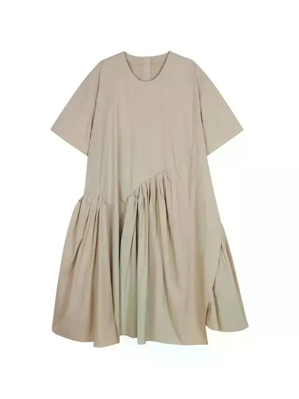 JNBY Asymmetric Paneled Dress - Brown