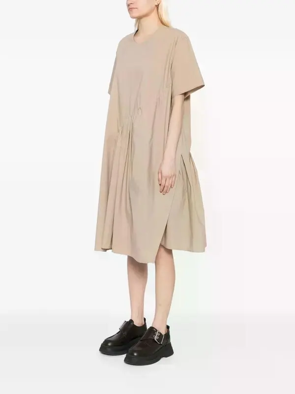 JNBY Asymmetric Paneled Dress - Neutrals