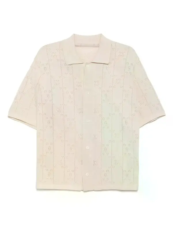 CROQUIS Knitted Shirt - Neutrals